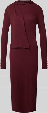 Lauren Ralph Lauren Midikleid mit Stehkragen Modell STANCIO
