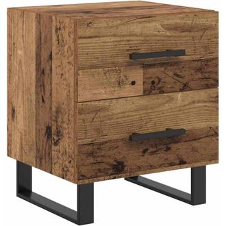 vidaXL Nachttisch Altholz 40 x 35 x 47,5 cm Holzwerkstoff vidaXL