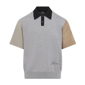 Jacquemus Le Polo Arlequin - - Tops - Herren - Mehrfarbig - M