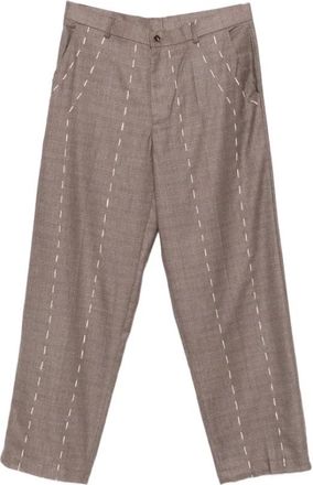 KidSuper Studios Homme, Pantalons, Brun, Taille: S Dash Plaid Pantalons