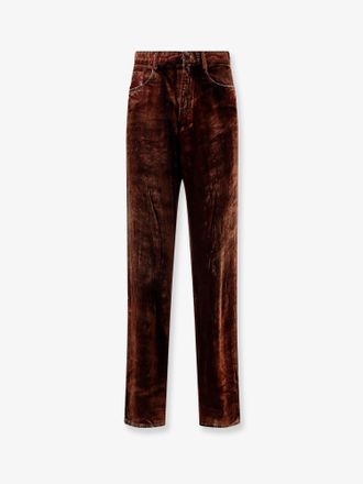 Pierre-Louis Mascia Kandox iridiscent chenille trousers - PIERRE-LOUIS MASCIA - gender_Woman