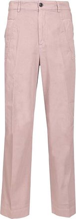 Dries Van Noten Casual Hose - Rosa
