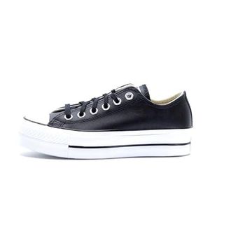 Converse Mixte Ctas Lift Clean Ox 561680c Baskets, Wei&szlig; White Black White 102, 37.5 EU
