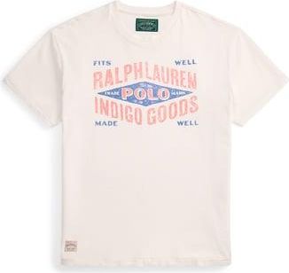 Polo Ralph Lauren T-shirt droit imprim&eacute; en coton
