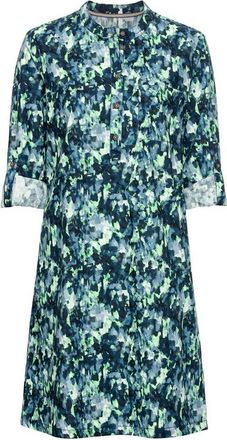 Camel Active Sommerkleid Schlupfkleid mit langen Krempel&auml;rmeln