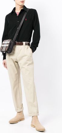 Polo Ralph Lauren Cotton Button-Down Shirt - Black