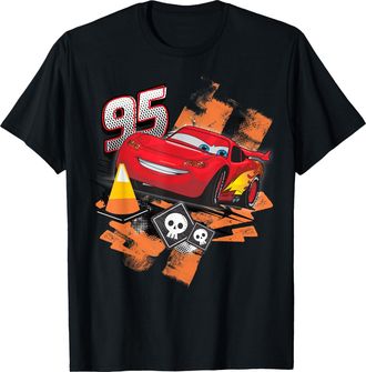 Disney Pixar Cars Lightning McQueen 95 Portrait T-Shirt