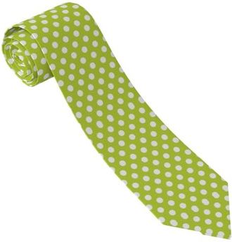 Generic Cravate Pour Homme Imprim&eacute; &Agrave; Pois Jaunes Confortable Cravates Fine Cravate Pour Travail Remise De Dipl&ocirc;me Accessoires