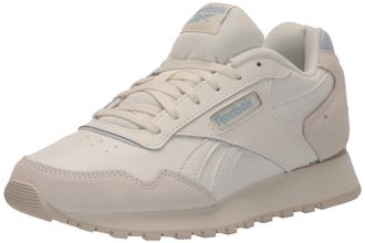 Reebok Herren-Sneaker mit Ventilations-Motiv, Leder, modisch, Kreide/Feel Good Blue/Stuck, 41 EU