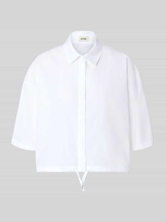 Drykorn Cropped Blusenshirt mit Tunnelzugabschluss