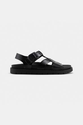 Z&egrave;ta Damen vegan Sandalen Nazea Schwarz