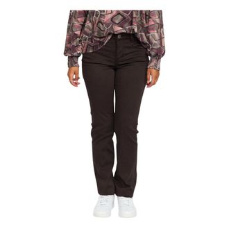 2-Biz Femme, Pantalons, Brun, Taille: 40 FR Slim-fit Pantalons