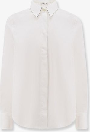 Brunello Cucinelli Cotton blend shirt - BRUNELLO CUCINELLI - gender_Woman