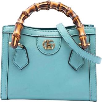 Gucci Pre-owned Diana - Femme - Pre-owned - Bleu - Taille: ONE Size
