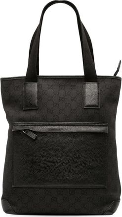 Gucci Shopper - GG Denim Tote - Gr. unisize - in Grau - für Damen