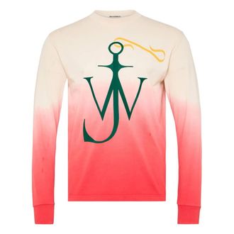 J.W.Anderson Dip Dye Anker Langarmshirt - - Tops - Herren - Mehrfarbig - M