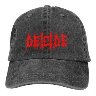 Generic Casquette de baseball Deicide classique Old School Death Metal Casquettes de baseball &agrave; visi&egrave;re Viking pare-soleil chapeaux pour homme femme cadeau