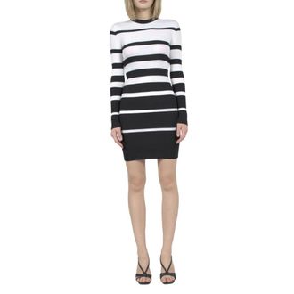 Moschino Damen, Kleider, Schwarzk, SGr&ouml;&szlig;e