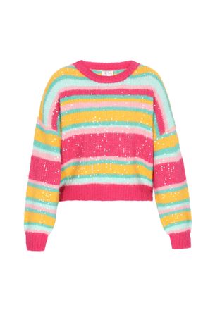 Izia Pullover Frauen rosa mehrfarbig