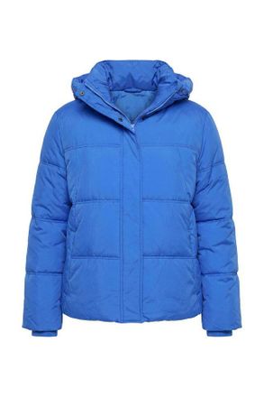 Ulla Popken Steppjacke HYPRAR Steppjacke Oversized Kapuze Zipptaschen