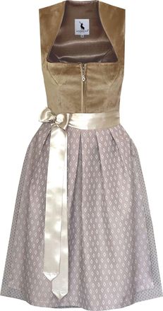 Alpenm&auml;rchen Midi Dirndl aus Exklusiver Kollektion inkl. Sch&uuml;rze Gr.48 - ALM1020