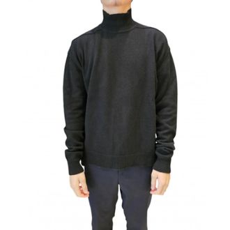 Rick Owens Stehkragenpullover - - Knitwear - Herren - Schwarzk - S