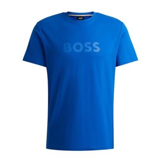 HUGO BOSS Homme, Tops, Bleu, Taille: M T-shirt Homme Bleu en Coton
