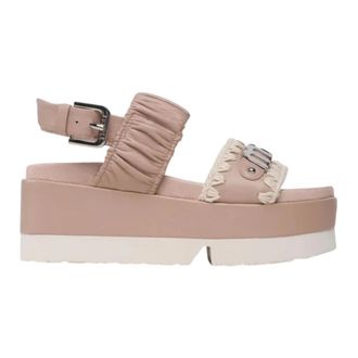 Mou Damen, Schuhe, Beige, 36 EUGr&ouml;&szlig;e