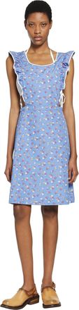 Miu Miu Poplin Pinafore Dress