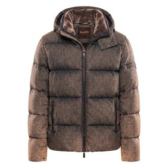 Moorer Raul Steppjacke - - Jackets - Herren - Beige - XL