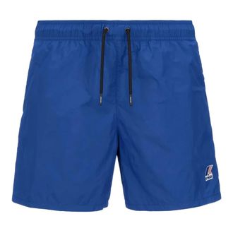 K-Way Homme, Maillots de bain, Bleu, Taille: L Le Vrai Olivier Swim Shorts