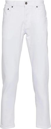 Dondup Homme, Jeans, Blanc, Taille: W40 5Tasche Carrot Slim Jeans