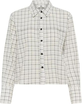 Karen by Simonsen Femme, Blouses et Chemises, Multicolore, Taille: 42 FR Alexandra Check Shirt