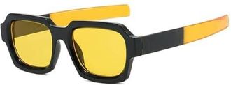 Generic Lunettes De Soleil Carr&eacute;es For Femmes, For Lext&eacute;rieur, Les Vacances, Le Sport, La Conduite(Yellow)
