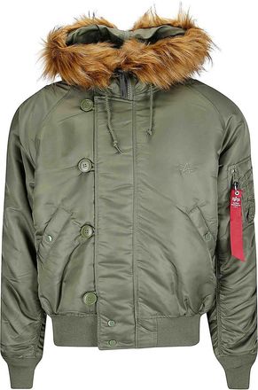 Alpha Industries Bomber - Vert