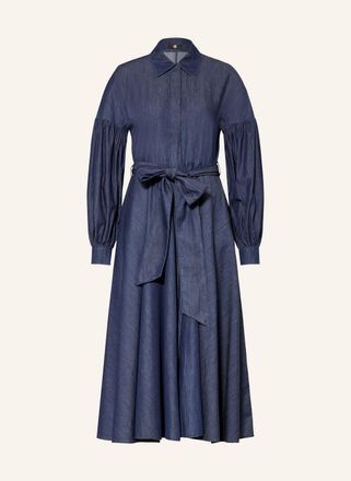 Riani Riani Jeans-Hemdblusenkleid blau