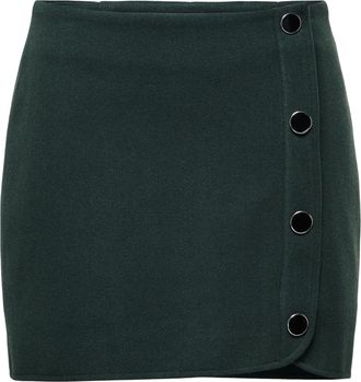 Only Damen ONLELIZA-Maika HW Skirt PNT Rock, Scarab, 44