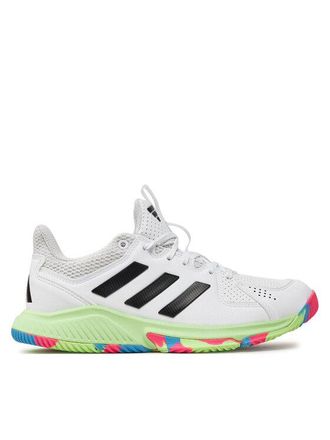 adidas Hallenschuhe Court Flight IE0840 Wei&szlig;