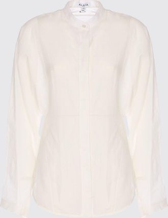 Alaia Chemise ALA&Iuml;A Femme couleur Blanc