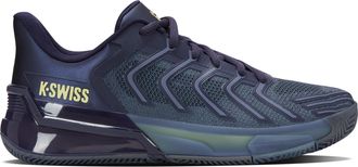 K-Swiss Herren ULTRASHOT 4 Clay Tennis Shoe, Vintage Indigo/Naval Academy/Luminary Green, 44.5 EU