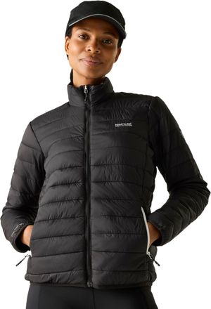 Regatta Damen Regatta Womens Hillpack II Insulated Jacket Regatta Damen Hillpack II Leichter wattierter Mantel mit durchgehendem Rei&szlig;verschluss, Black