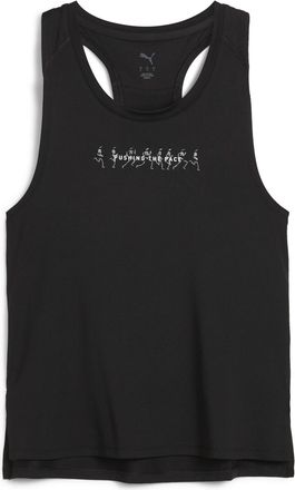 Puma RUN GRAPHIC Mesh Singlet Damen, Accessoires, Schwarz, XL