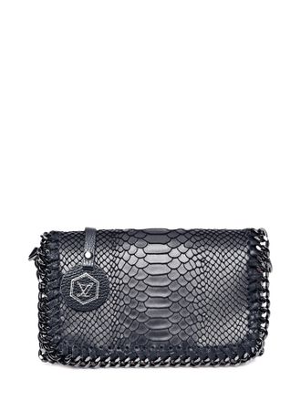 Luisa Vannini Schwarz Rindsledertasche