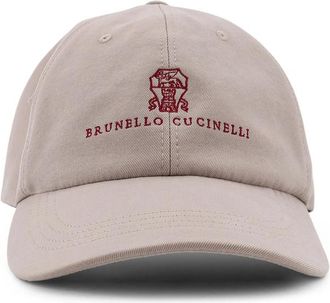 Brunello Cucinelli Logo Baseball Hat