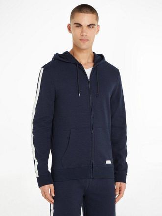 Tommy Hilfiger Hoodie HWK FZ HOODIE mit Markenlabel an den &Auml;rmeln