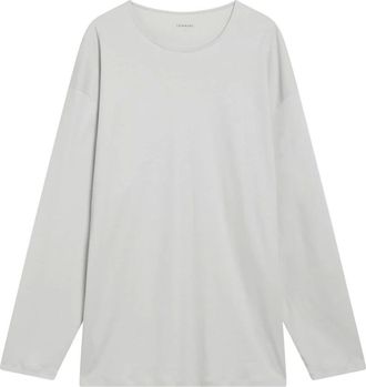 Christophe Lemaire Homme, Tops, Blanc, Taille: S LS T-Shirt
