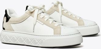 Tory Burch Damen Ladybug Sneaker in Beige/Schwarz