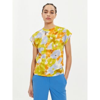 Marella T-Shirt Zum 2413941022 Bunt Regular Fit