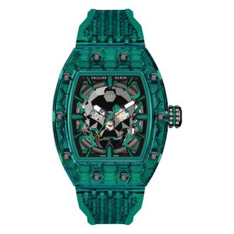 Philipp Plein Crypto King Atomic Emerald Uhr - - Accessories - Herren - Gr&uuml;n - ONE SIZE