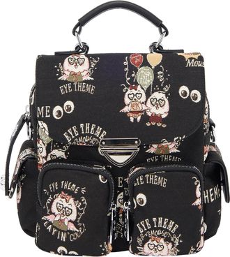 Mymo Klappentasche Klappentasche Frauen Schwarz